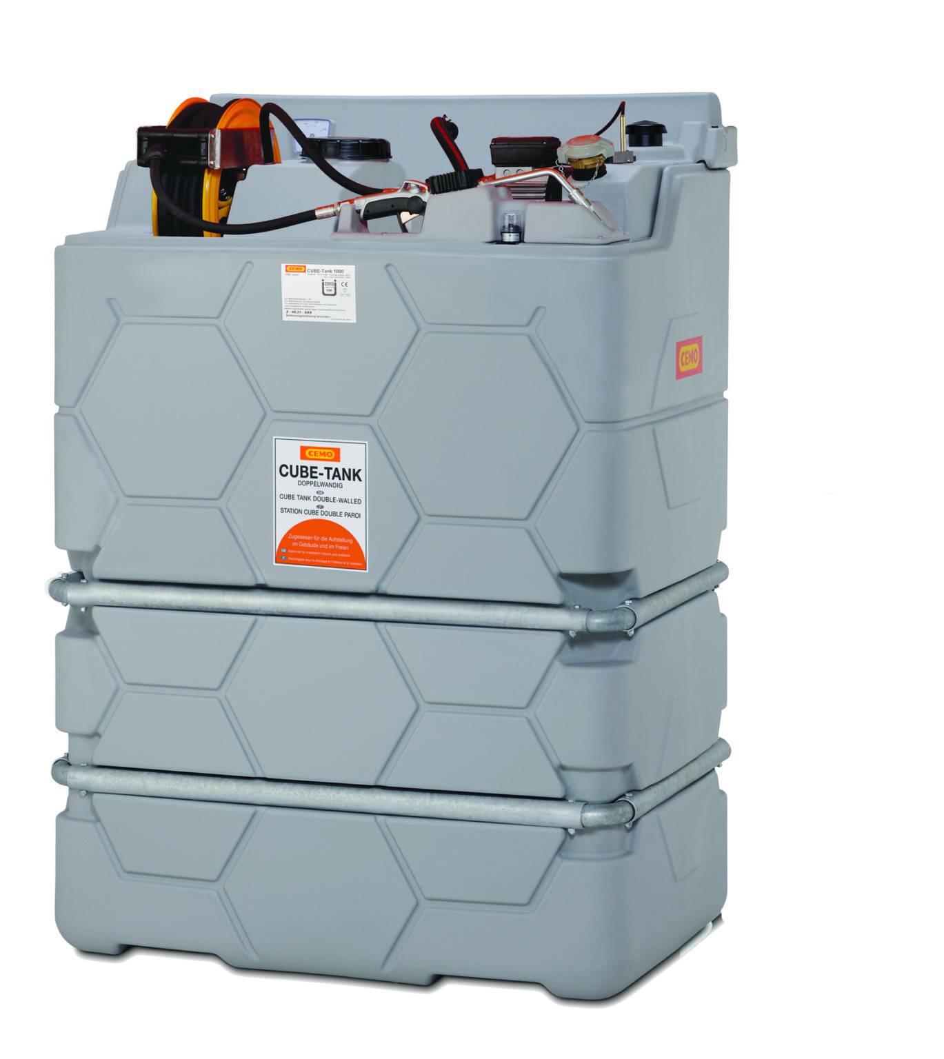 Cuve huile Station LUB CUBE Indoor Premium 1000 litres - Francoself